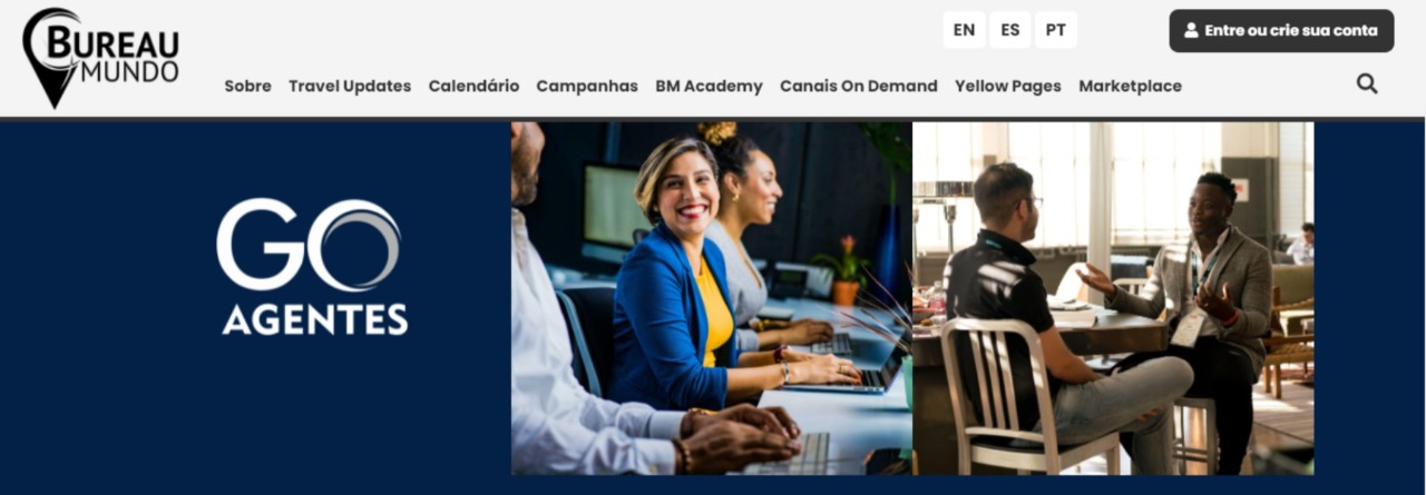 Go Agentes lança canal na plataforma digital de turismo Bureau Mundo ...